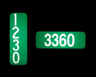 Order a Reflective 911 Sign - West Mead #1 VFC