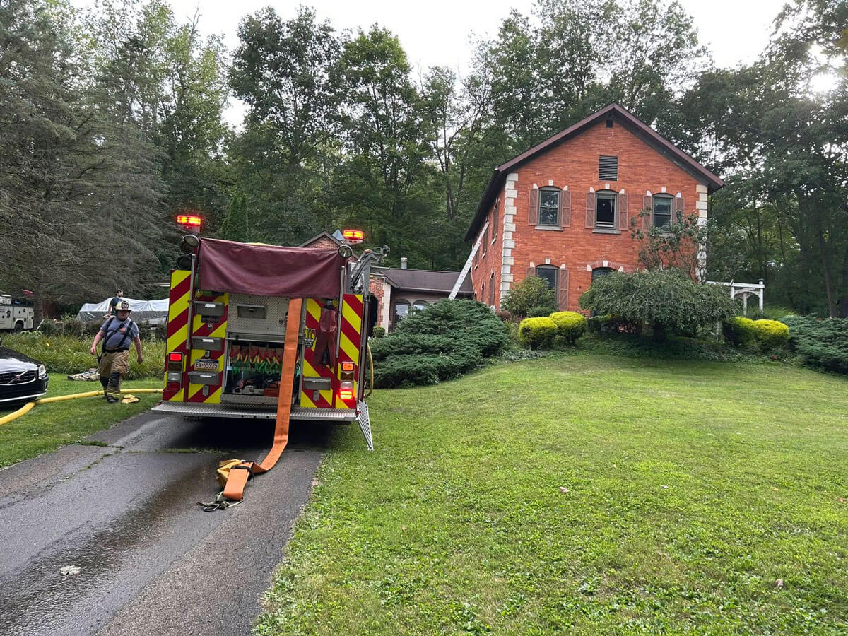 Residential Structure Fire on Alden St - West Mead #1 VFC