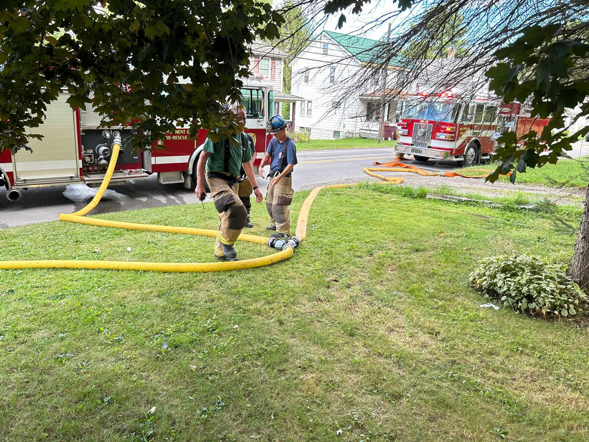 Residential Structure Fire on Alden St - West Mead #1 VFC